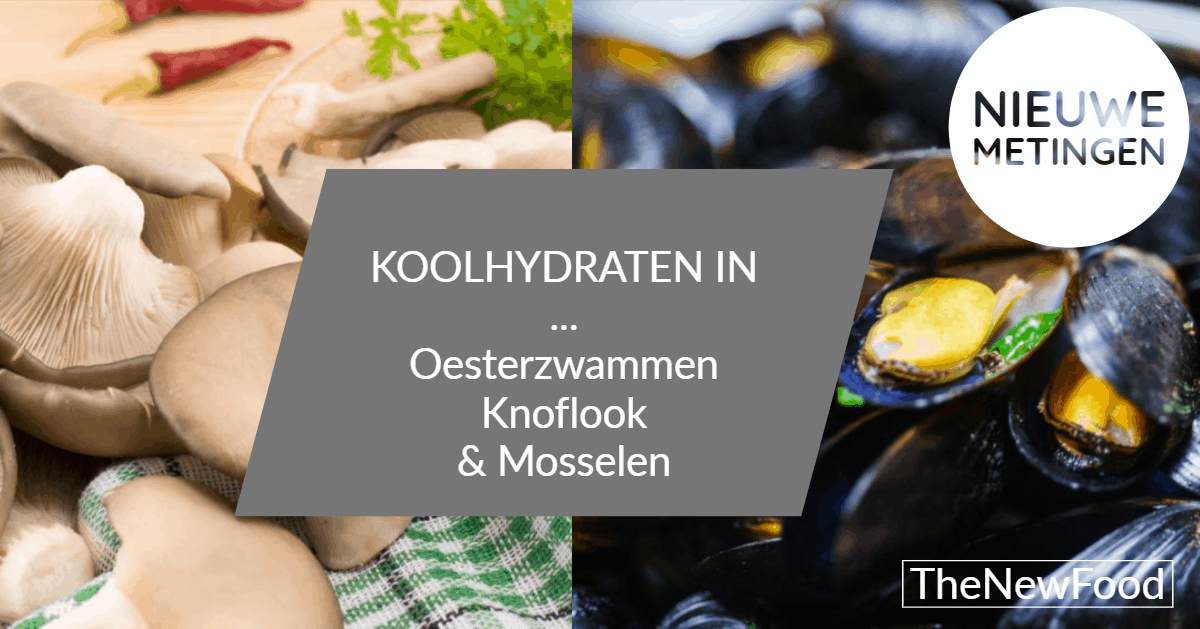 Koolhydratentabel - TheNewFood