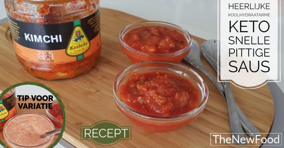 Supersnelle pittige ketosaus - TheNewFood